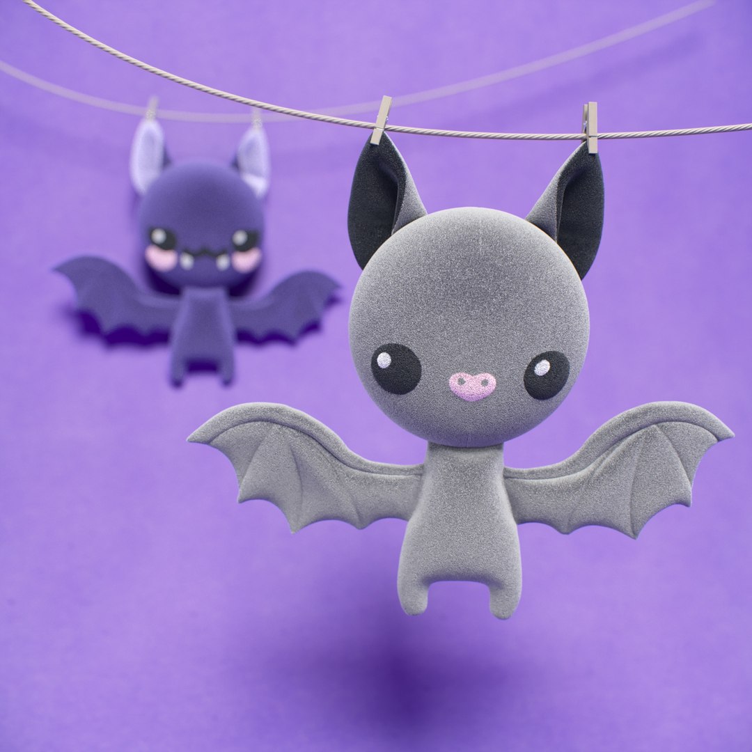3D Kids Bat Toy - TurboSquid 1752859