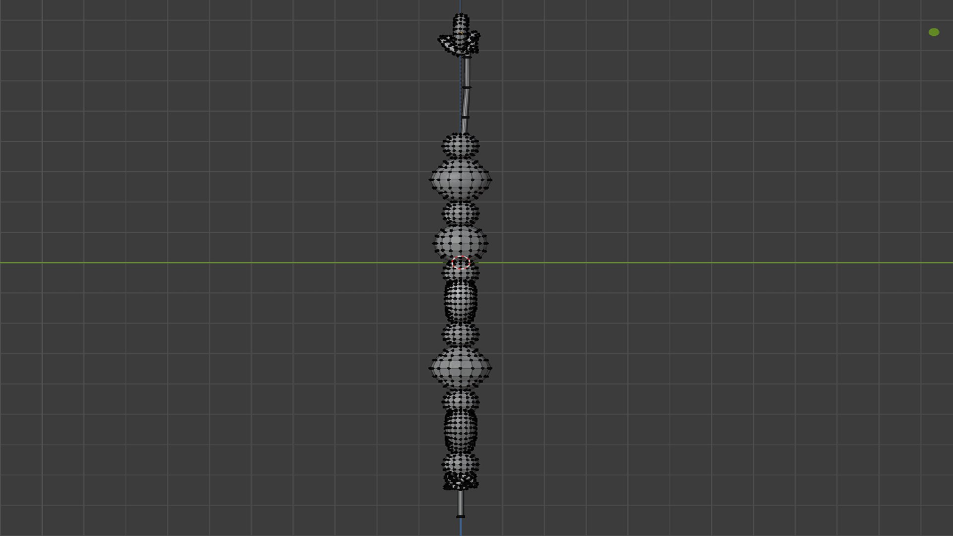 Hanging String Beads Heart 3D Model - TurboSquid 1696465