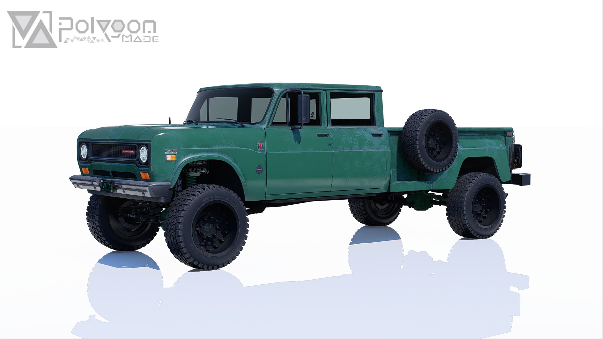International Harvester Travelette Stepside 19713D模型 - TurboSquid 2030243