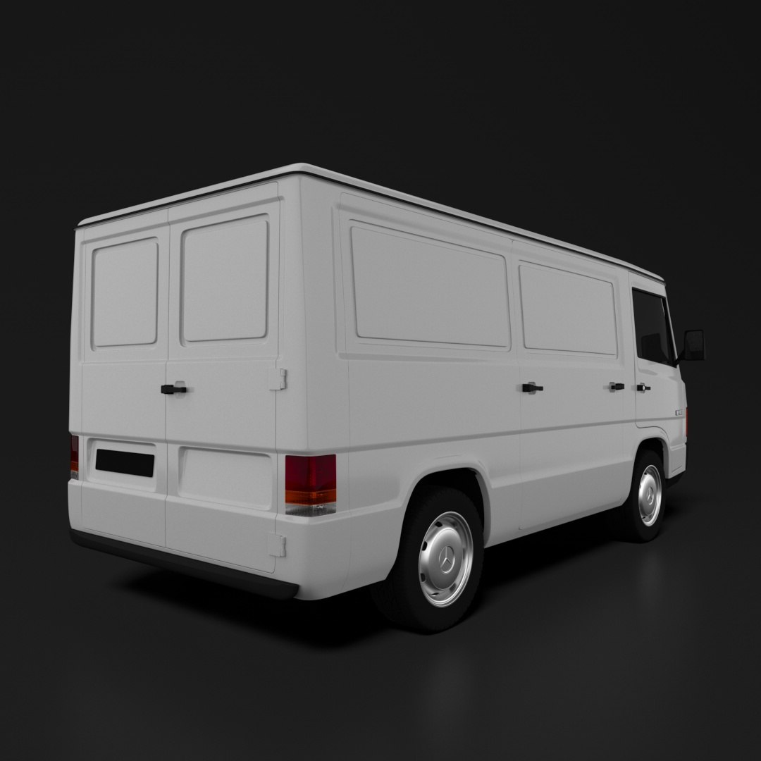 3D Model Mercedes-Benz MB 100 - TurboSquid 2356880