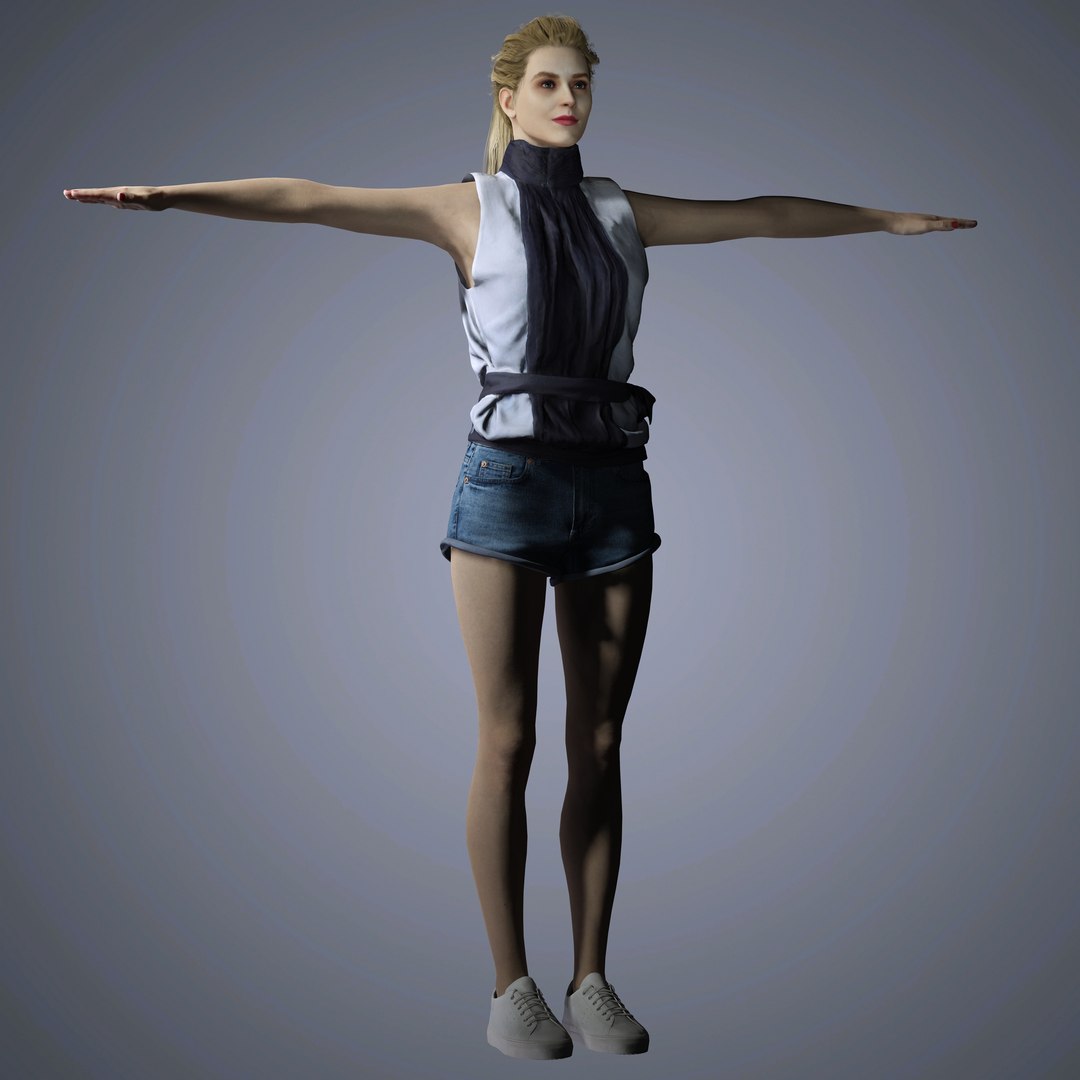 Evan Rachel Character 3D - TurboSquid 2325565