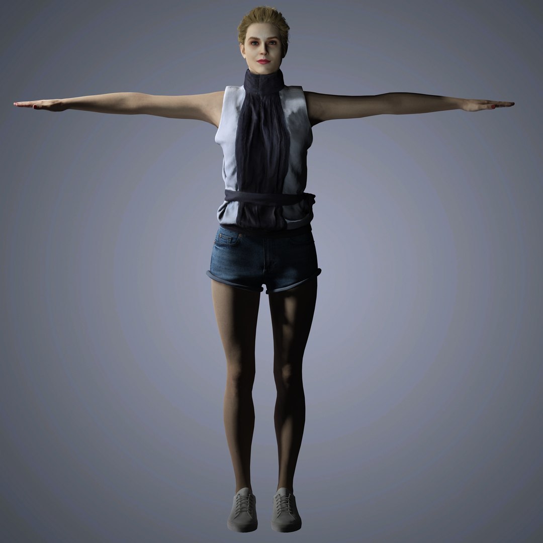 Evan Rachel Character 3D - TurboSquid 2325565