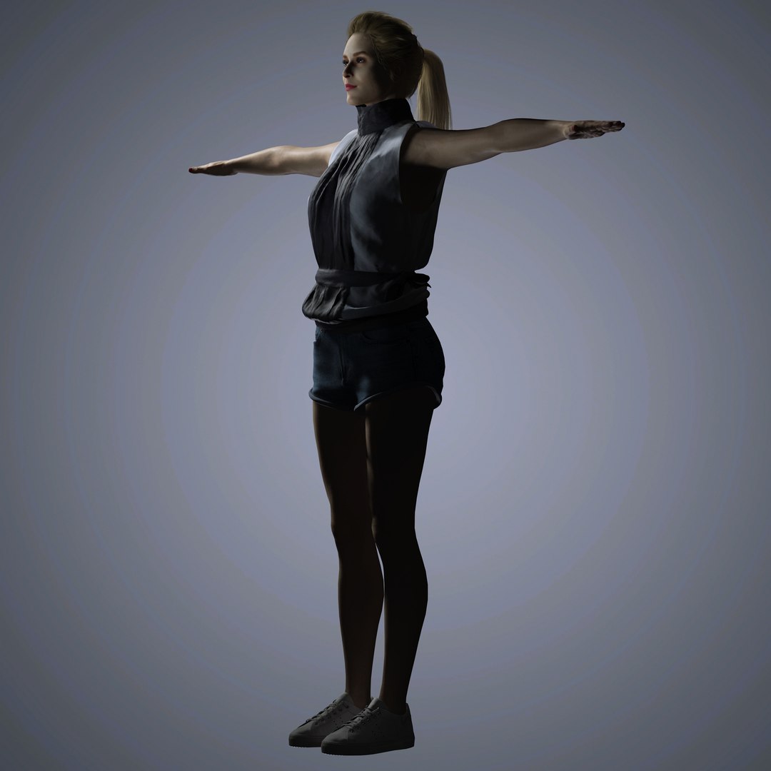 Evan Rachel Character 3D - TurboSquid 2325565