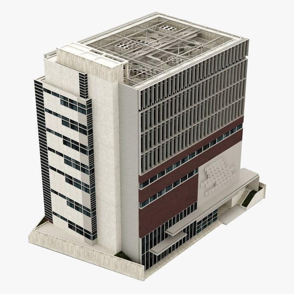Office building model - TurboSquid 1190943