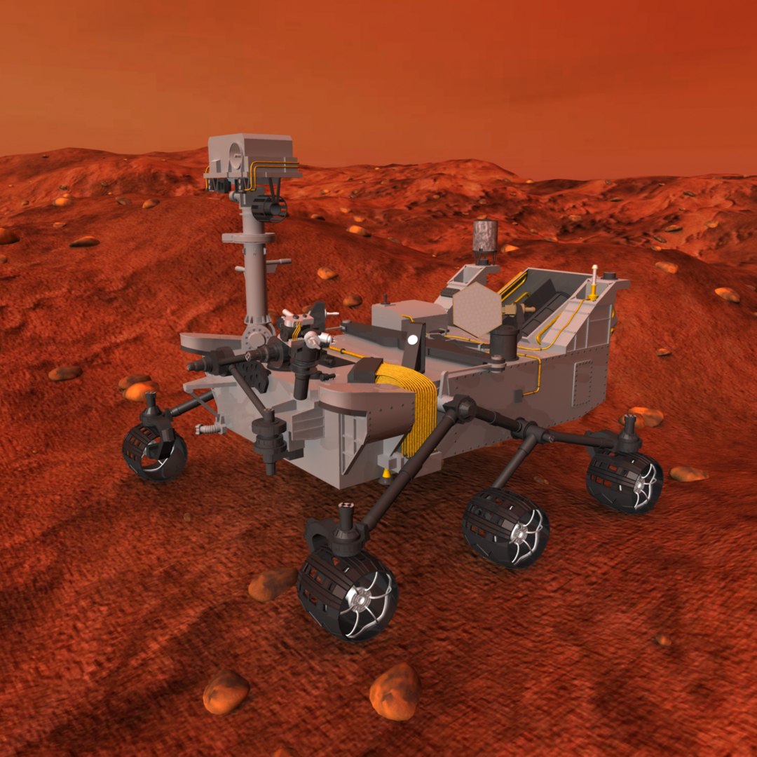 Max Msl Curiosity Skycrane Land Rover