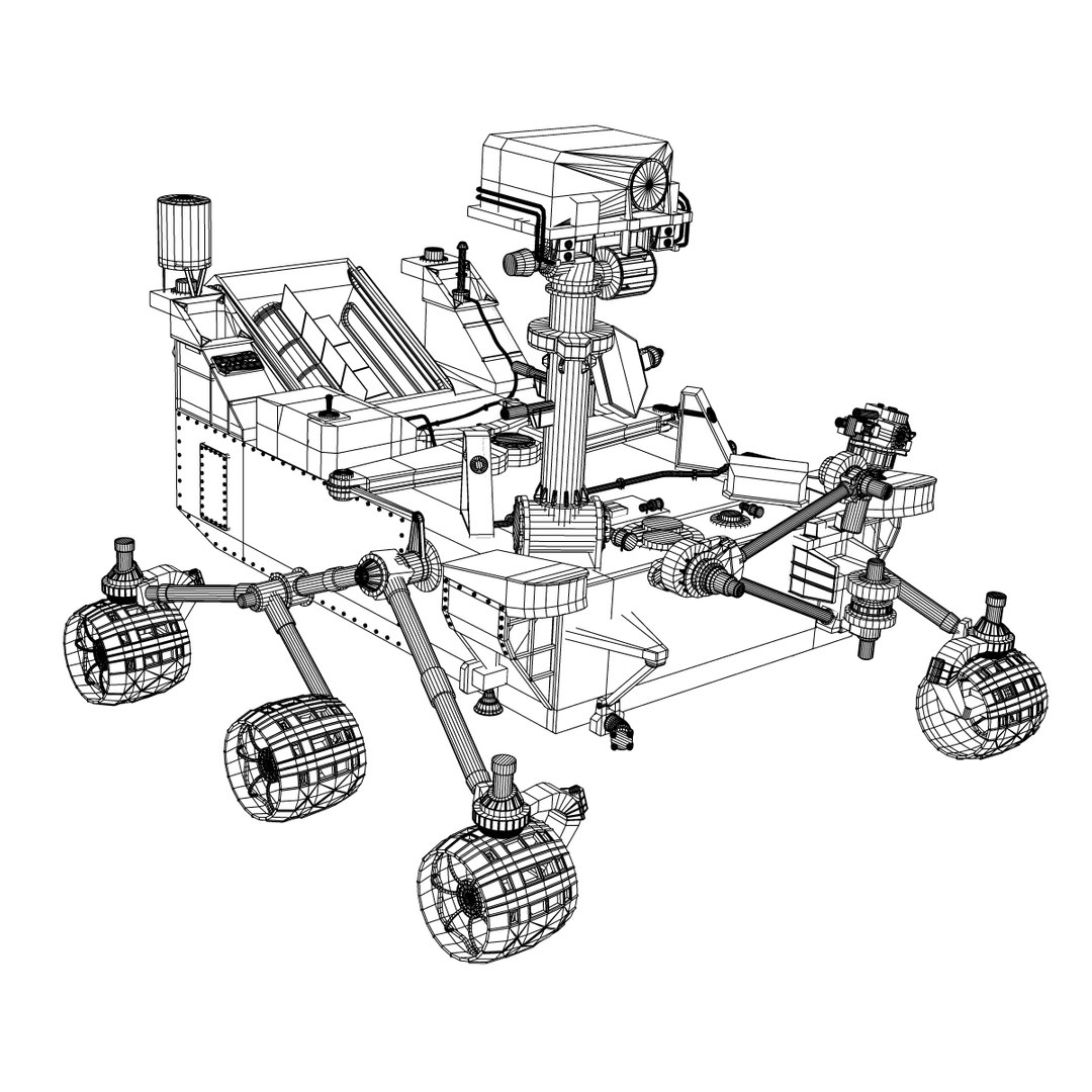 Max Msl Curiosity Skycrane Land Rover