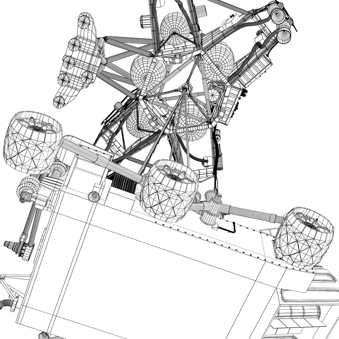 Max Msl Curiosity Skycrane Land Rover