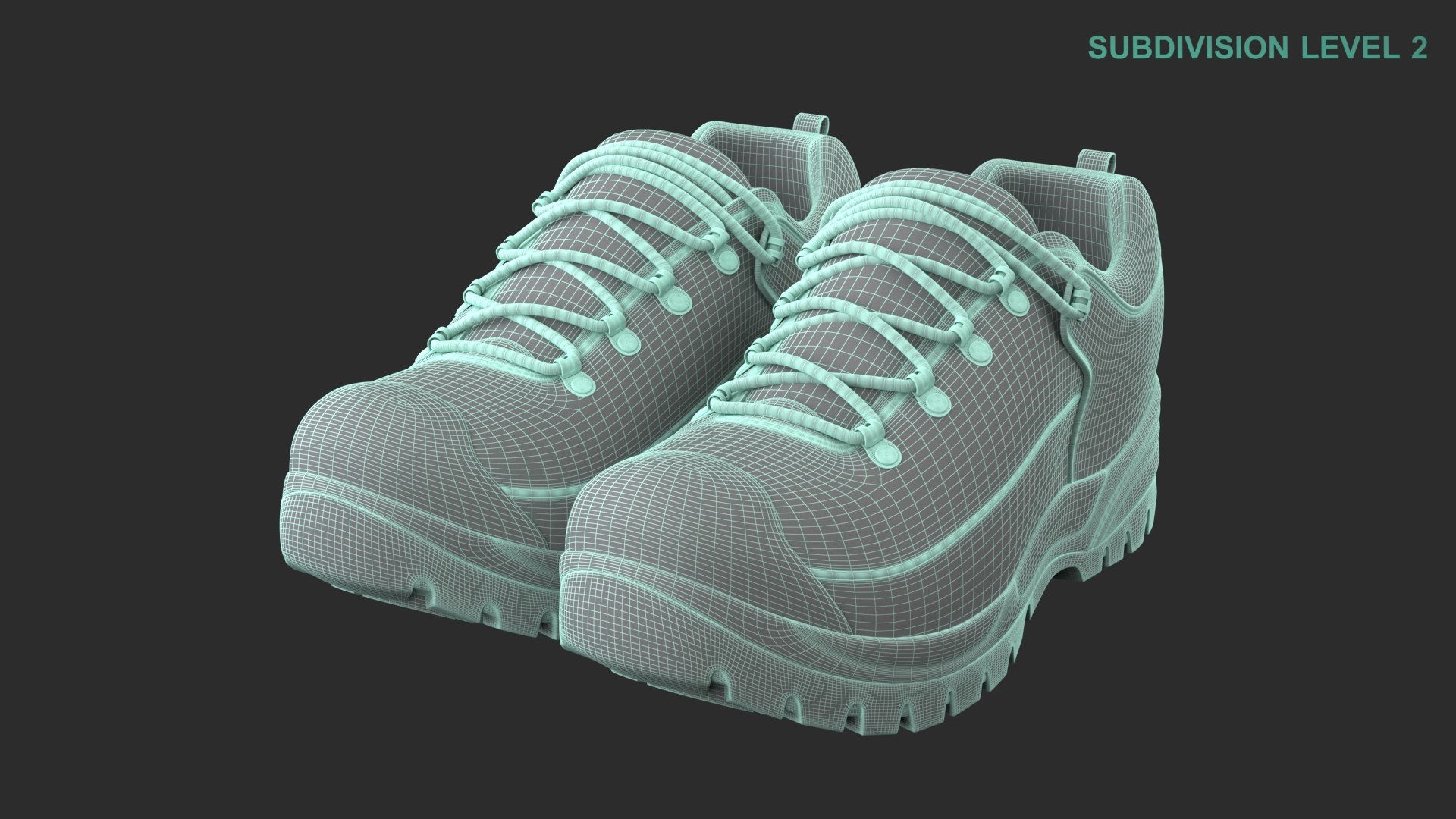 3D Work Boots - TurboSquid 2009423