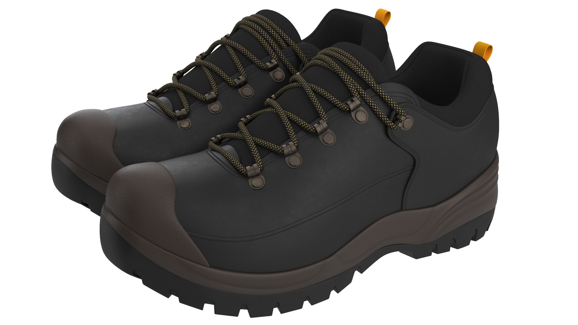 3D Work Boots - TurboSquid 2009423