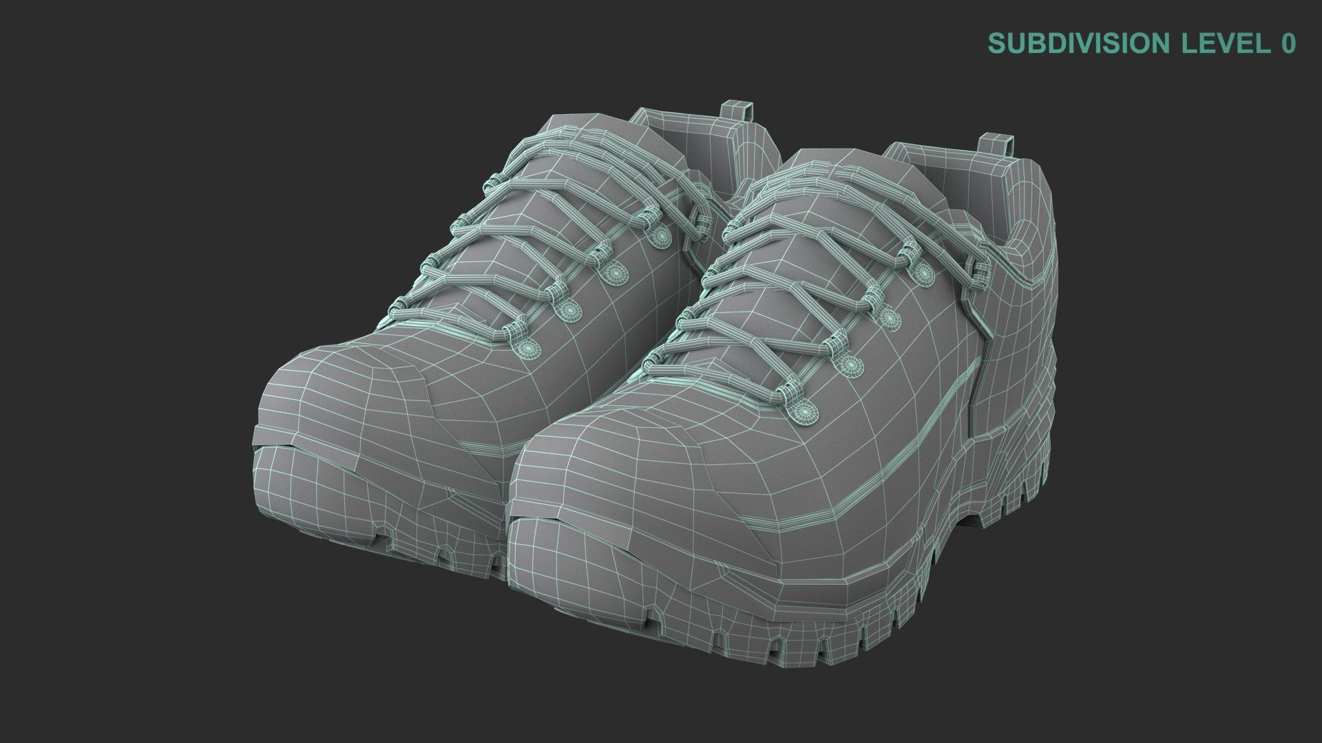 3D Work Boots - TurboSquid 2009423