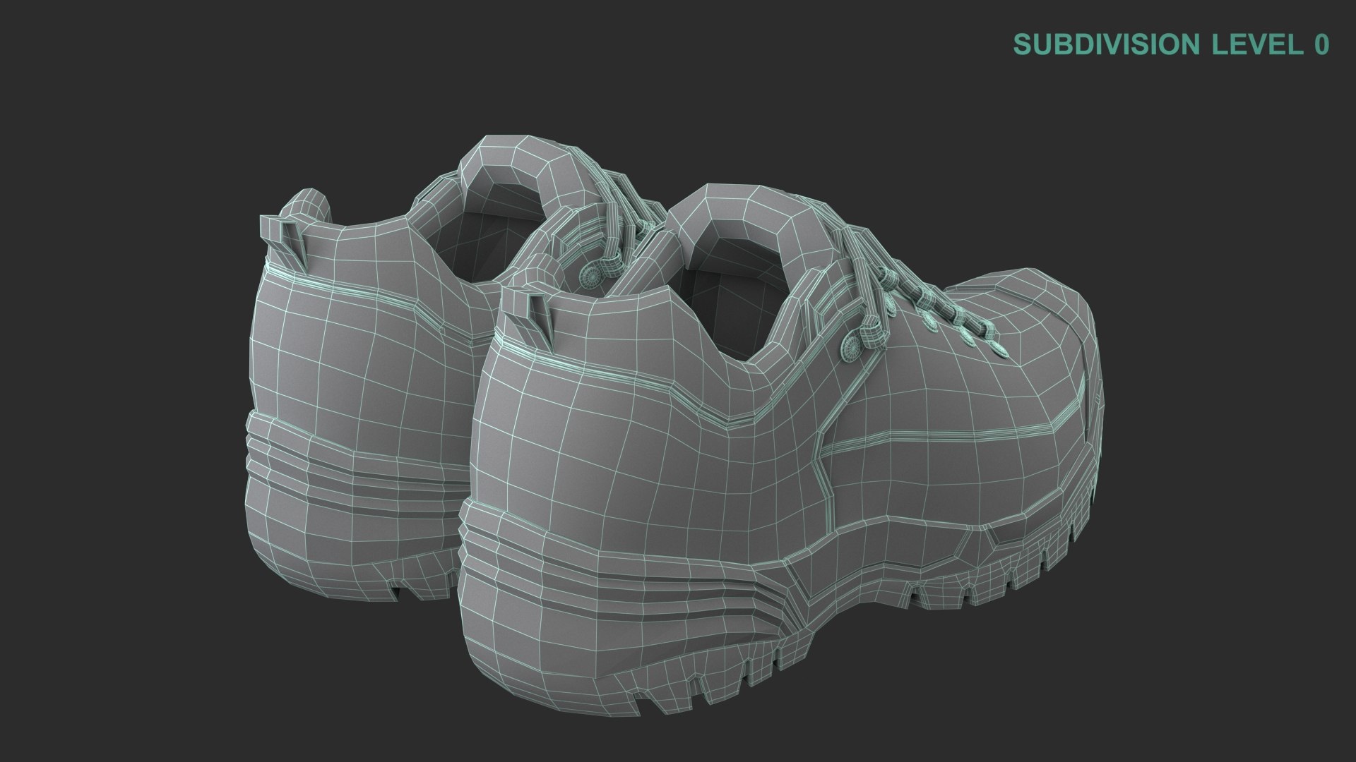 3D Work Boots - TurboSquid 2009423