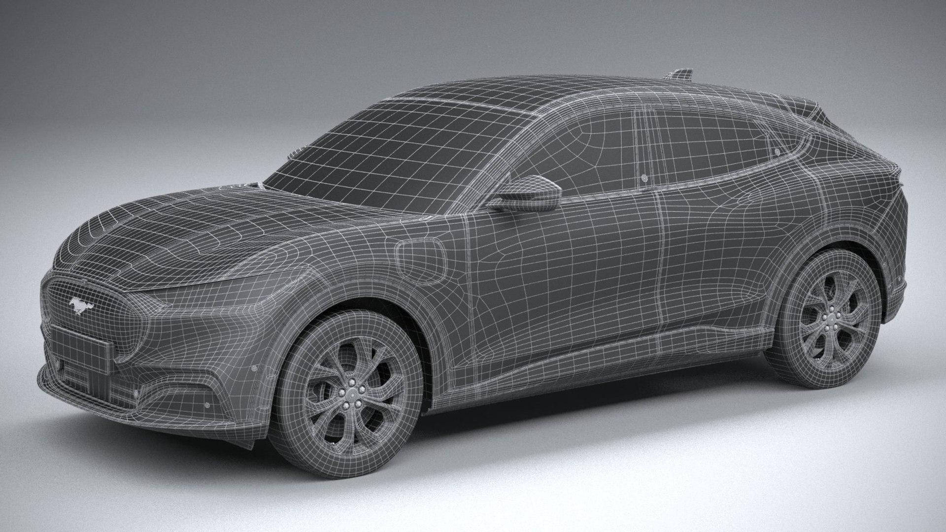 3D mustang mach-e 2021 - TurboSquid 1494091