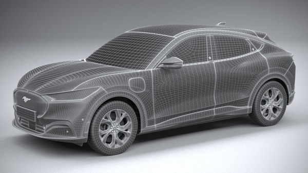 modelo 3d Ford Mustang Mach-E 2021 - TurboSquid 1494091