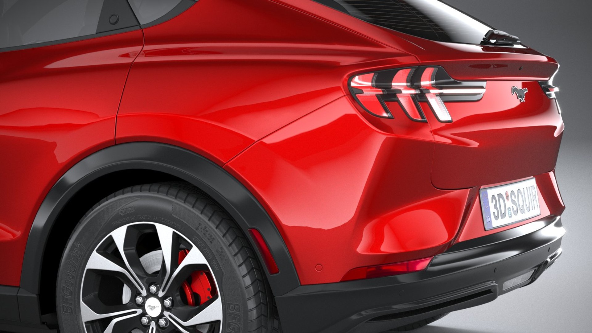 3D Mustang Mach-e 2021 - TurboSquid 1494091