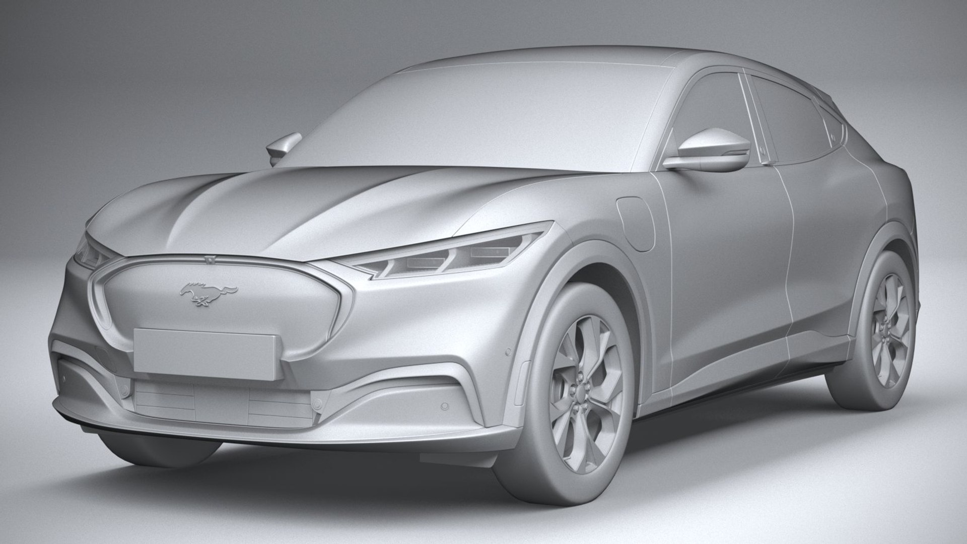 3D mustang mach-e 2021 - TurboSquid 1494091