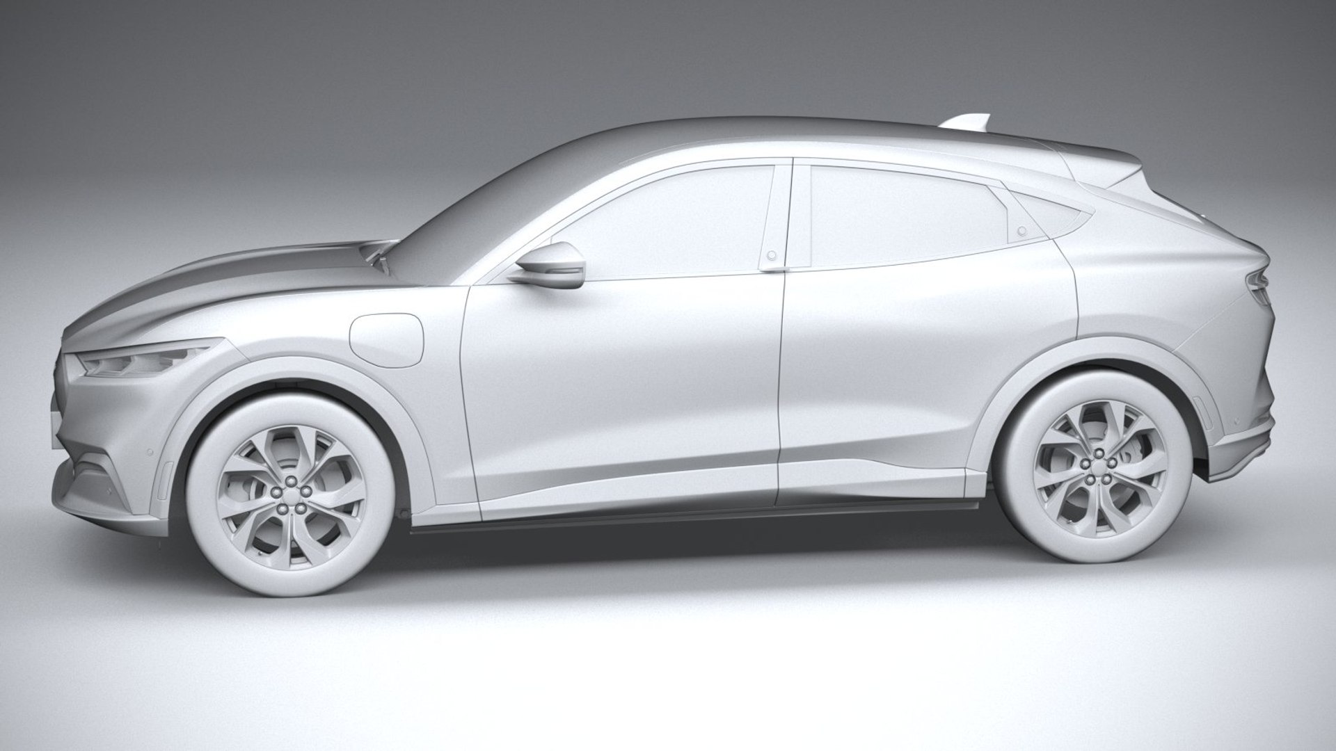 3D mustang mach-e 2021 - TurboSquid 1494091