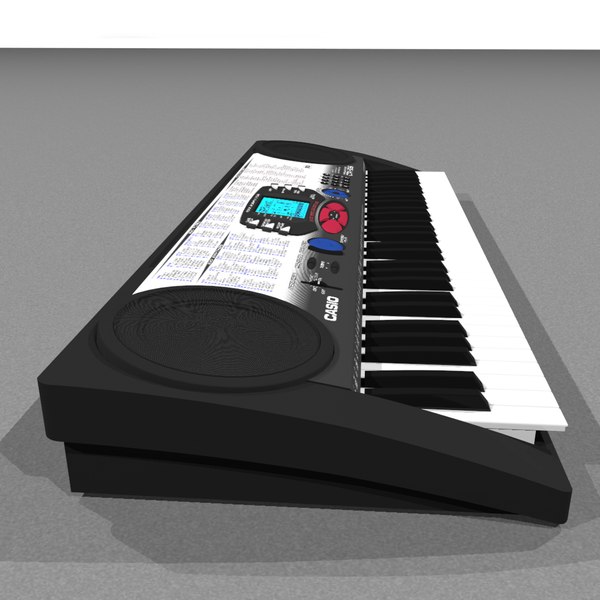 3d model keyboard synth synthesizer