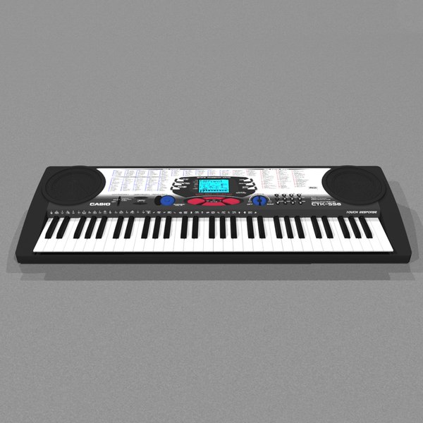 3d model keyboard synth synthesizer