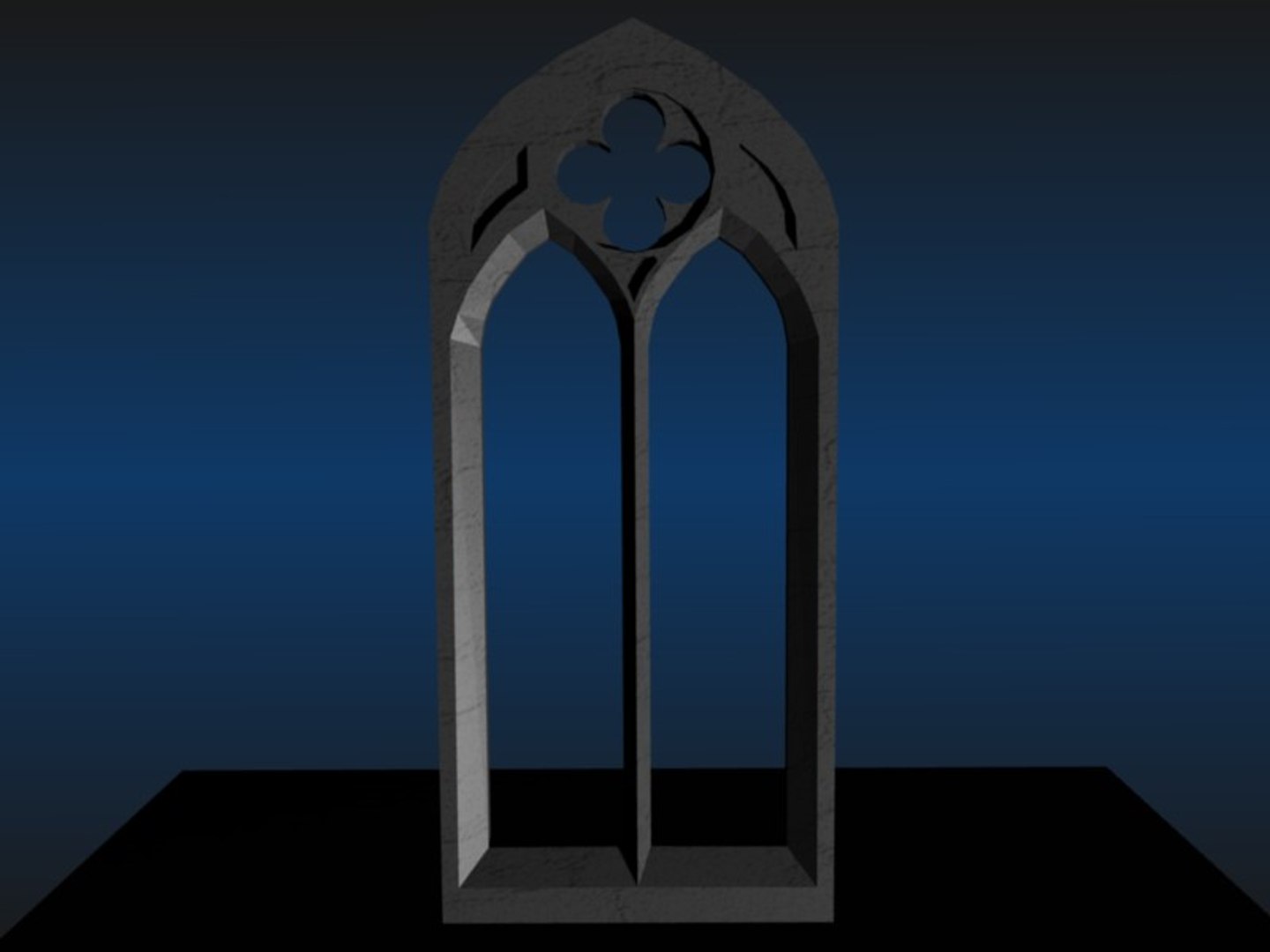 Free Blend Model Gothic Window