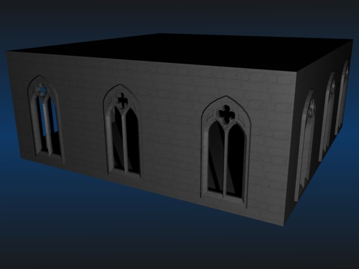 Free Blend Model Gothic Window