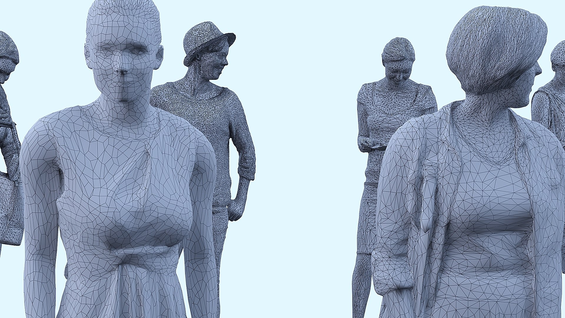 3D Set Women X 15 - TurboSquid 2440899