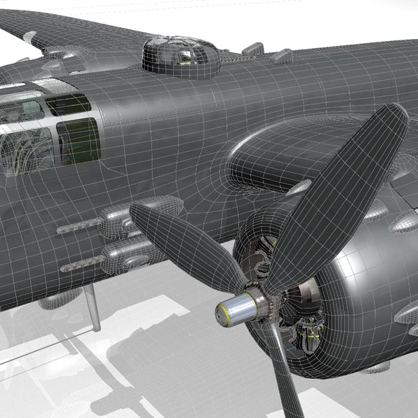 3d b25 michell bomber wwii aircraft