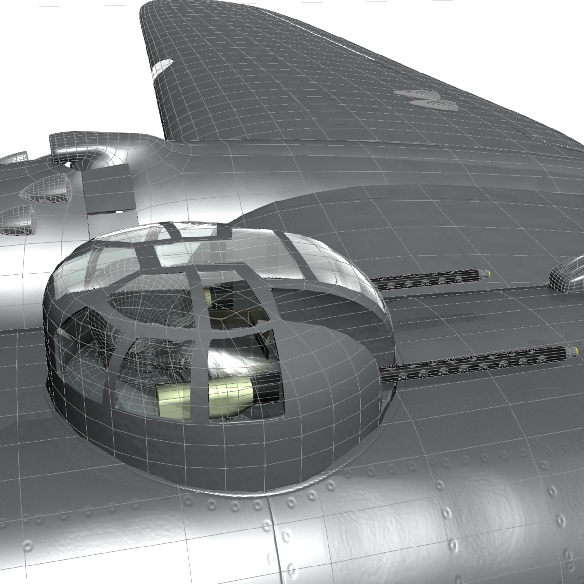 3d b25 michell bomber wwii aircraft