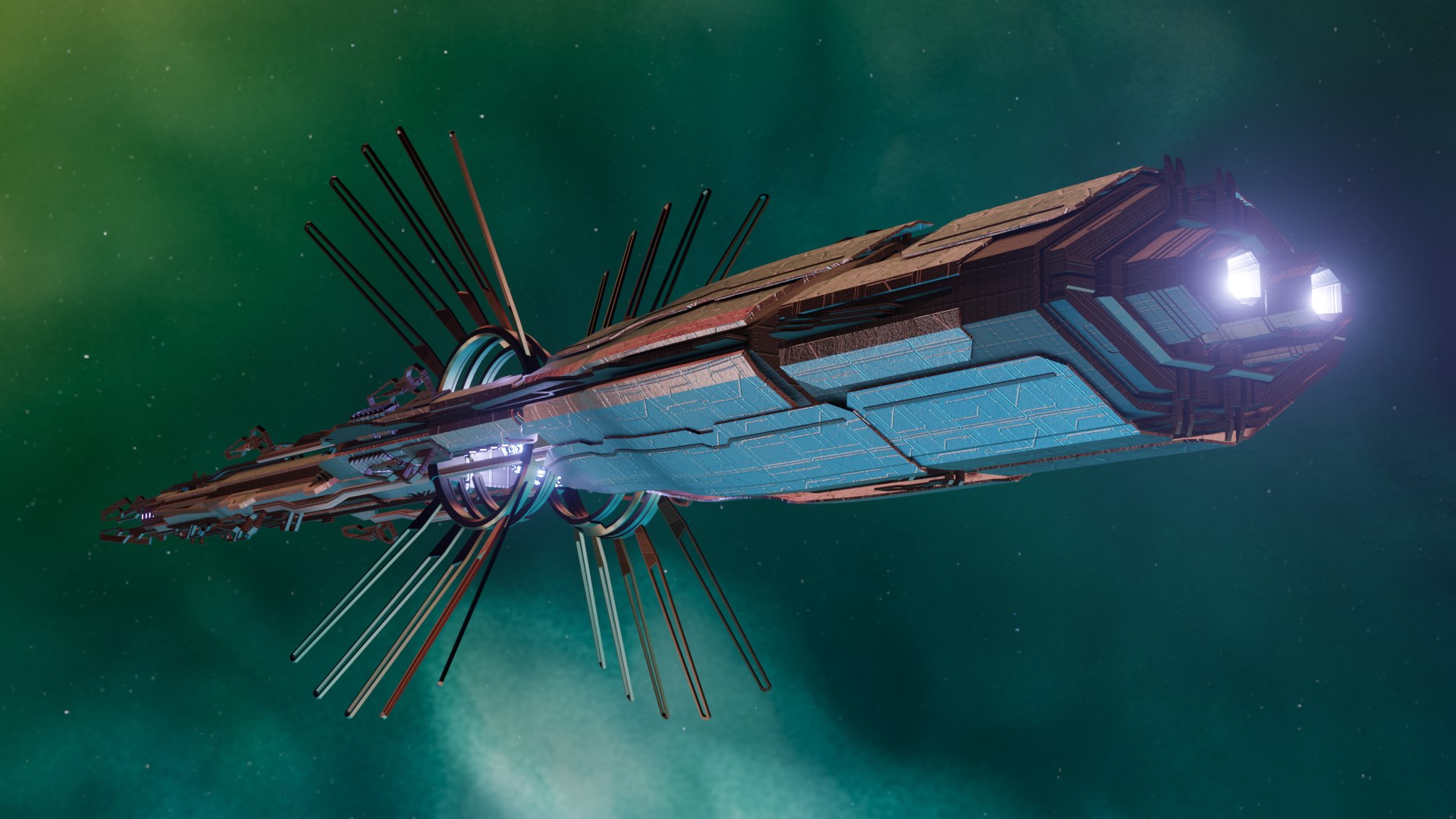 Scifi Alien Ship 3D - TurboSquid 1508787