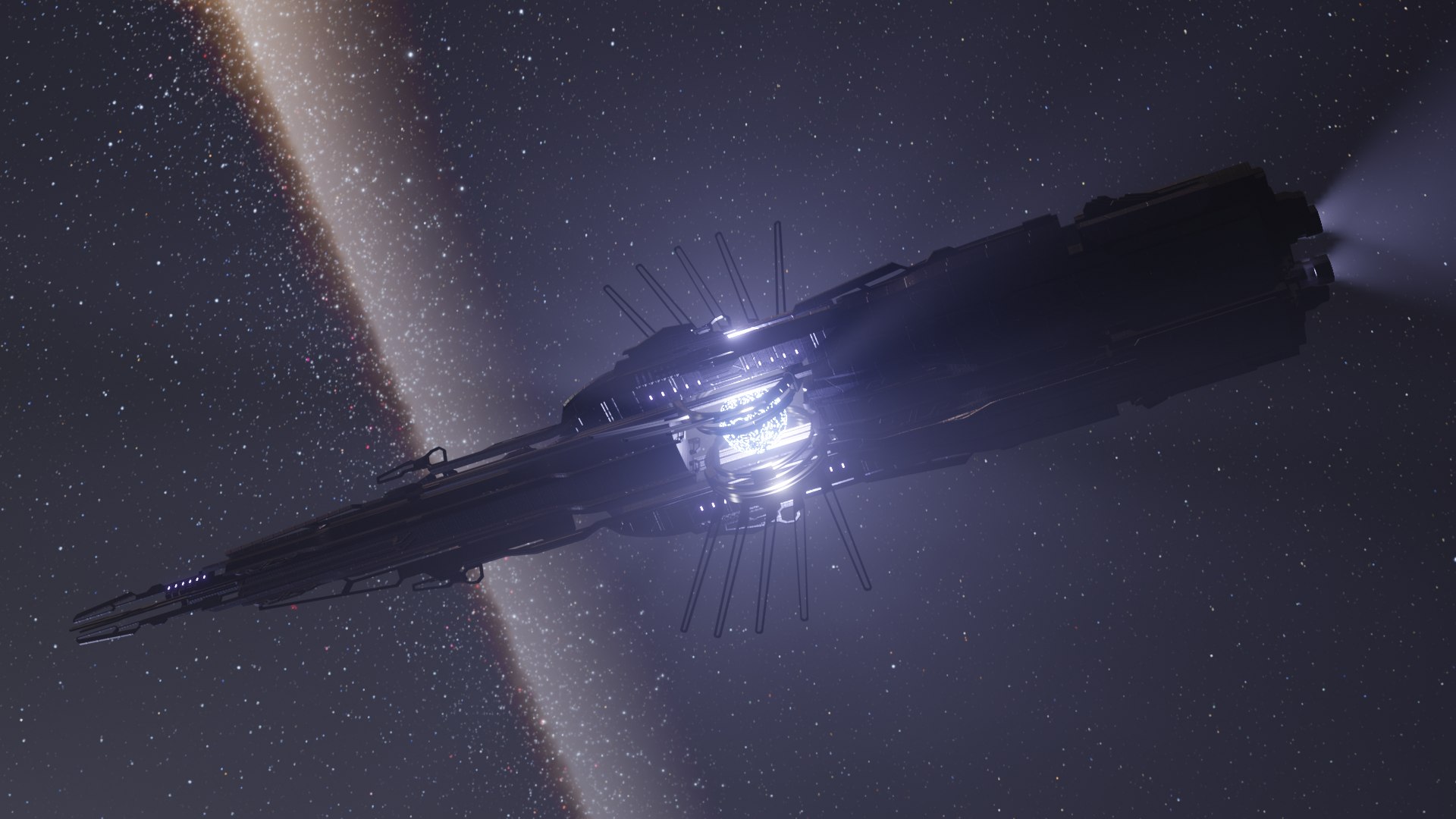 Scifi Alien Ship 3D - TurboSquid 1508787