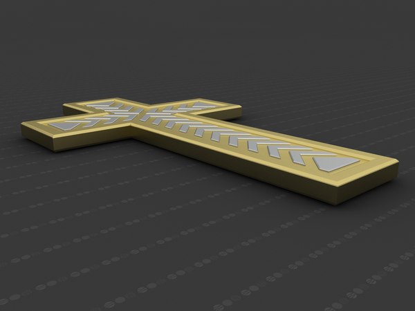 3D cross model - TurboSquid 1474019