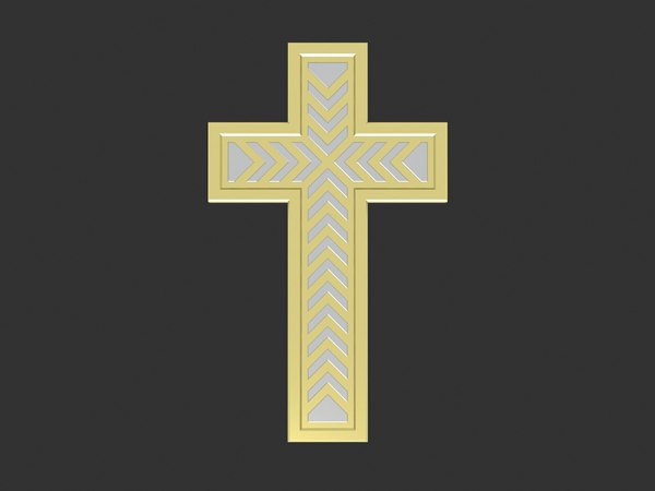 3D cross model - TurboSquid 1474019