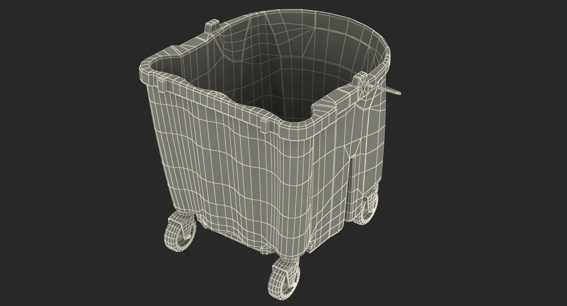 3D Bucket Trolley Model - TurboSquid 1259586