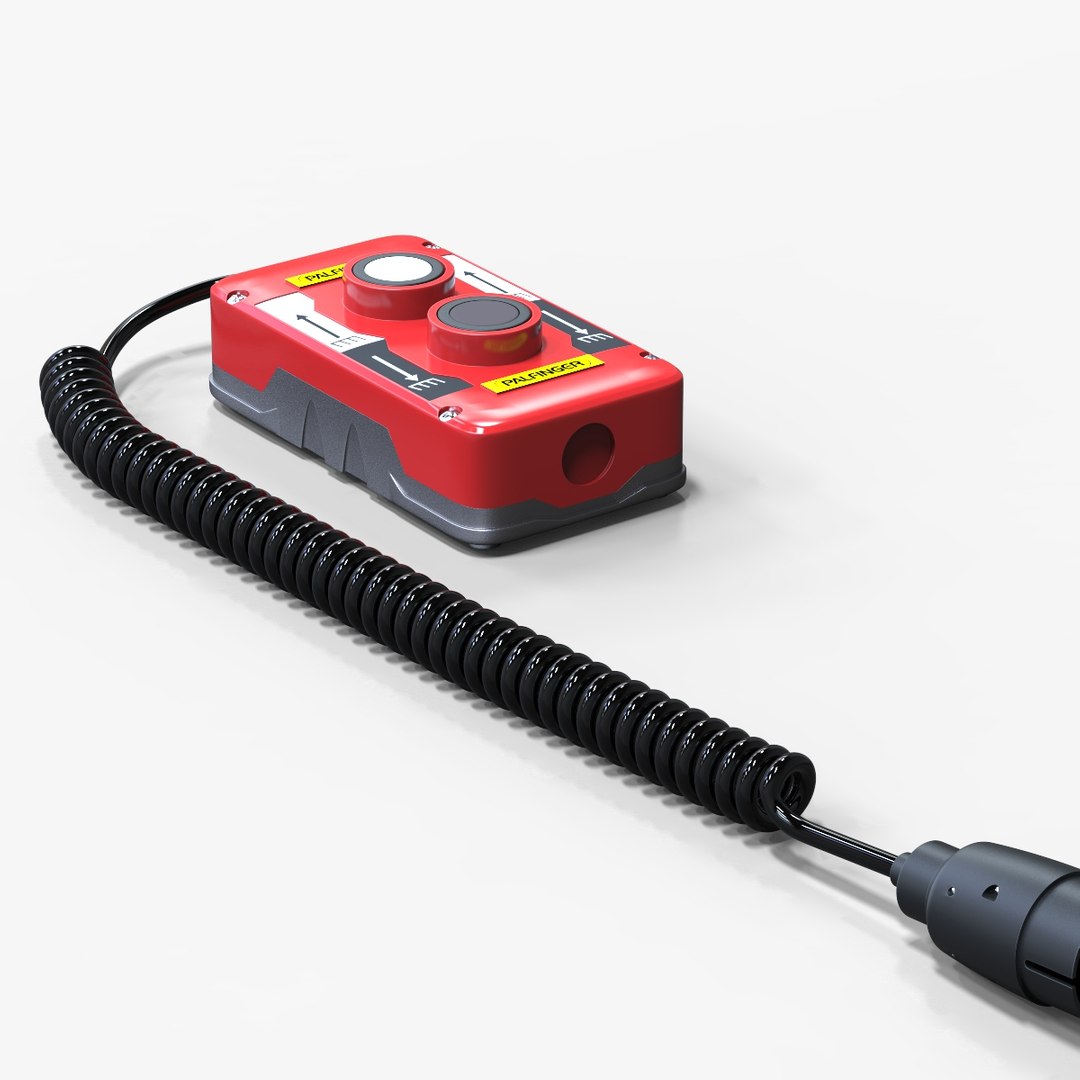 3D remote control 2 buttons model - TurboSquid 1164040