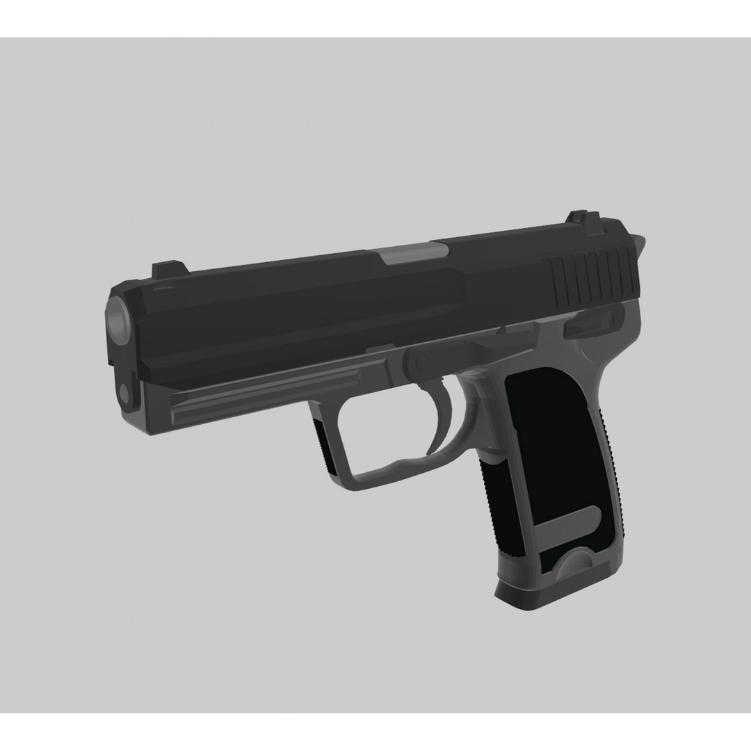 3D Model HK USP 3D Model - Includes Rigged Model - TurboSquid 1921071