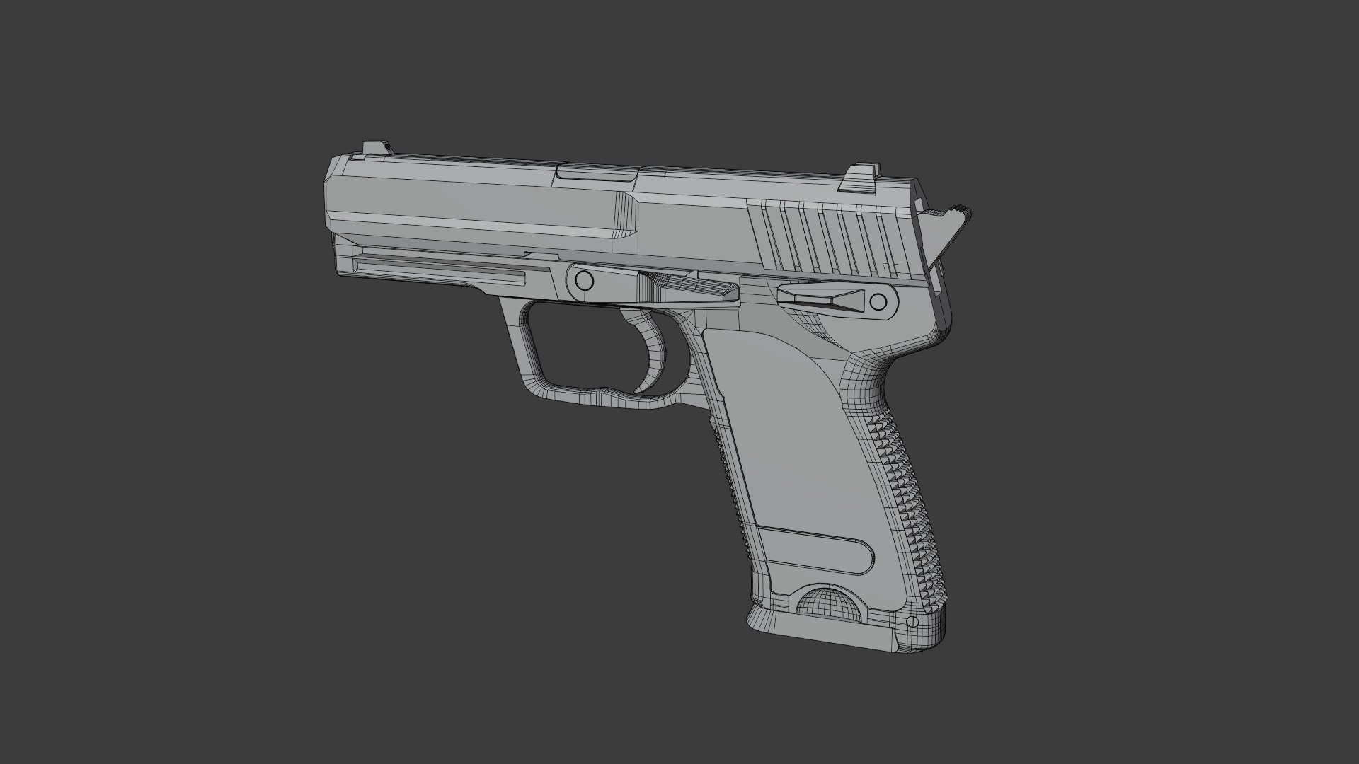 3D Model HK USP 3D Model - Includes Rigged Model - TurboSquid 1921071