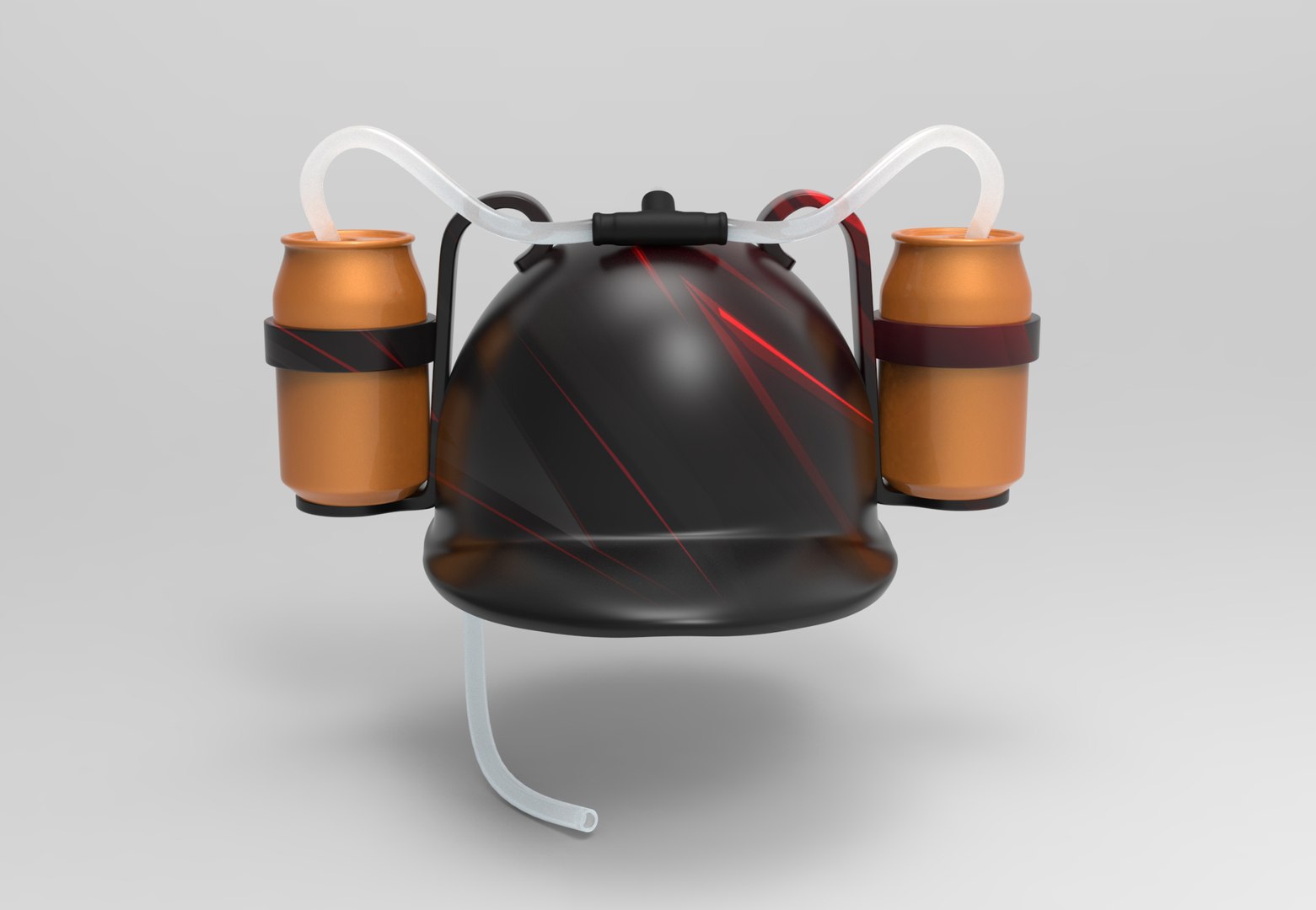 Beer Helmet 3D Model - TurboSquid 1714304