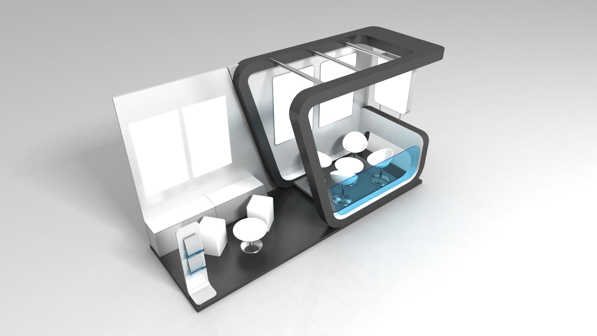 EXHIBITION STAND Display 3D Model - TurboSquid 1819330