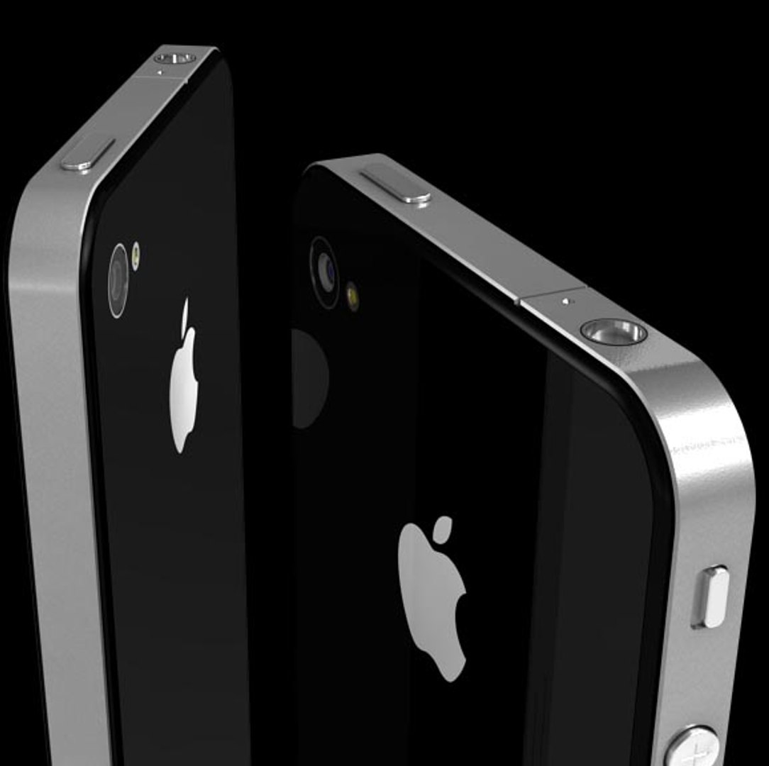 Apple Iphone 4 3d Model