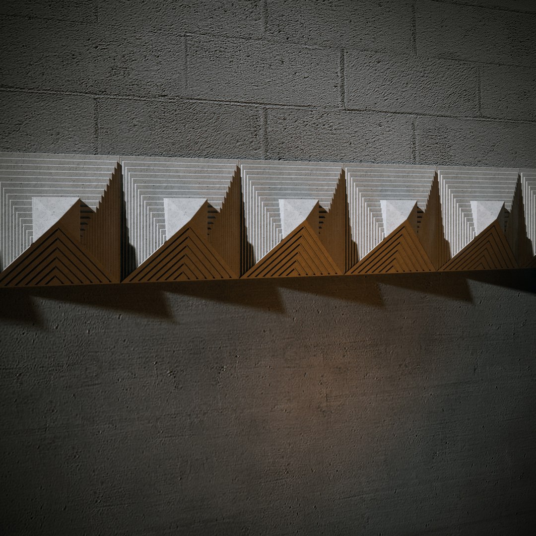 Wall Tile Tyrell Corporation Hall - Blade Runner 3D Model - TurboSquid ...