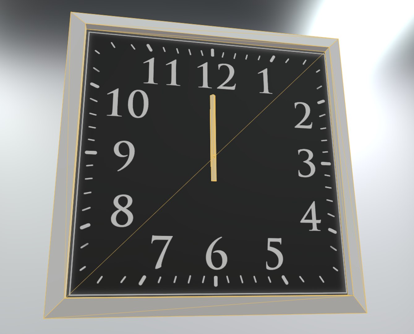 Unity Clocks 3d Model