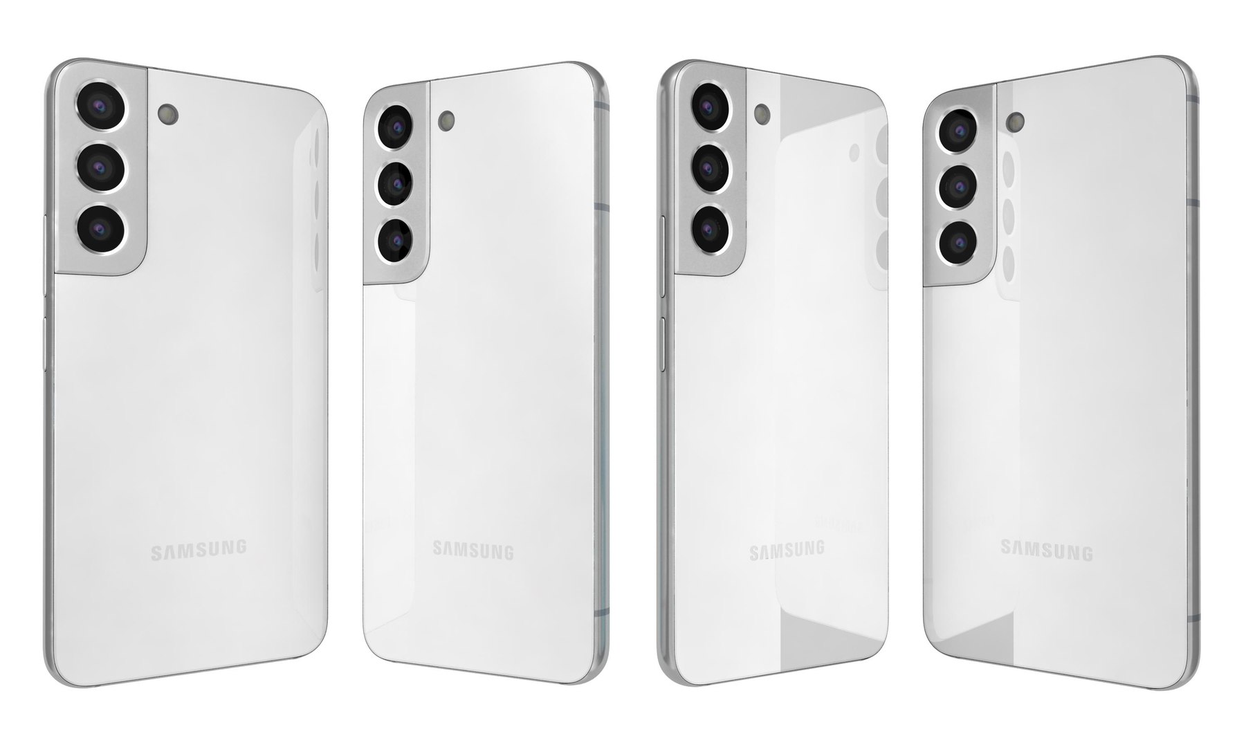 Samsung Galaxy S22 Plus White 3D Model - TurboSquid 1879775