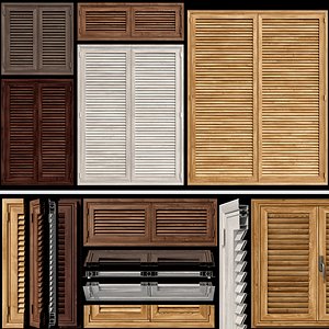 3D Louvers Models | TurboSquid