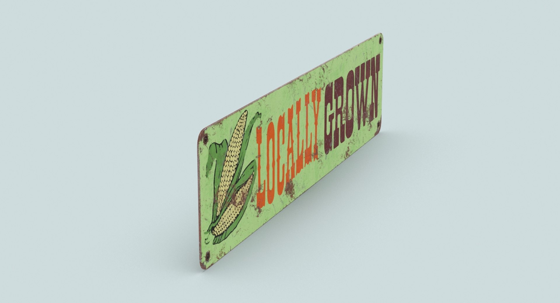 Rustic-farm-sign-03 3D Model - TurboSquid 1330872
