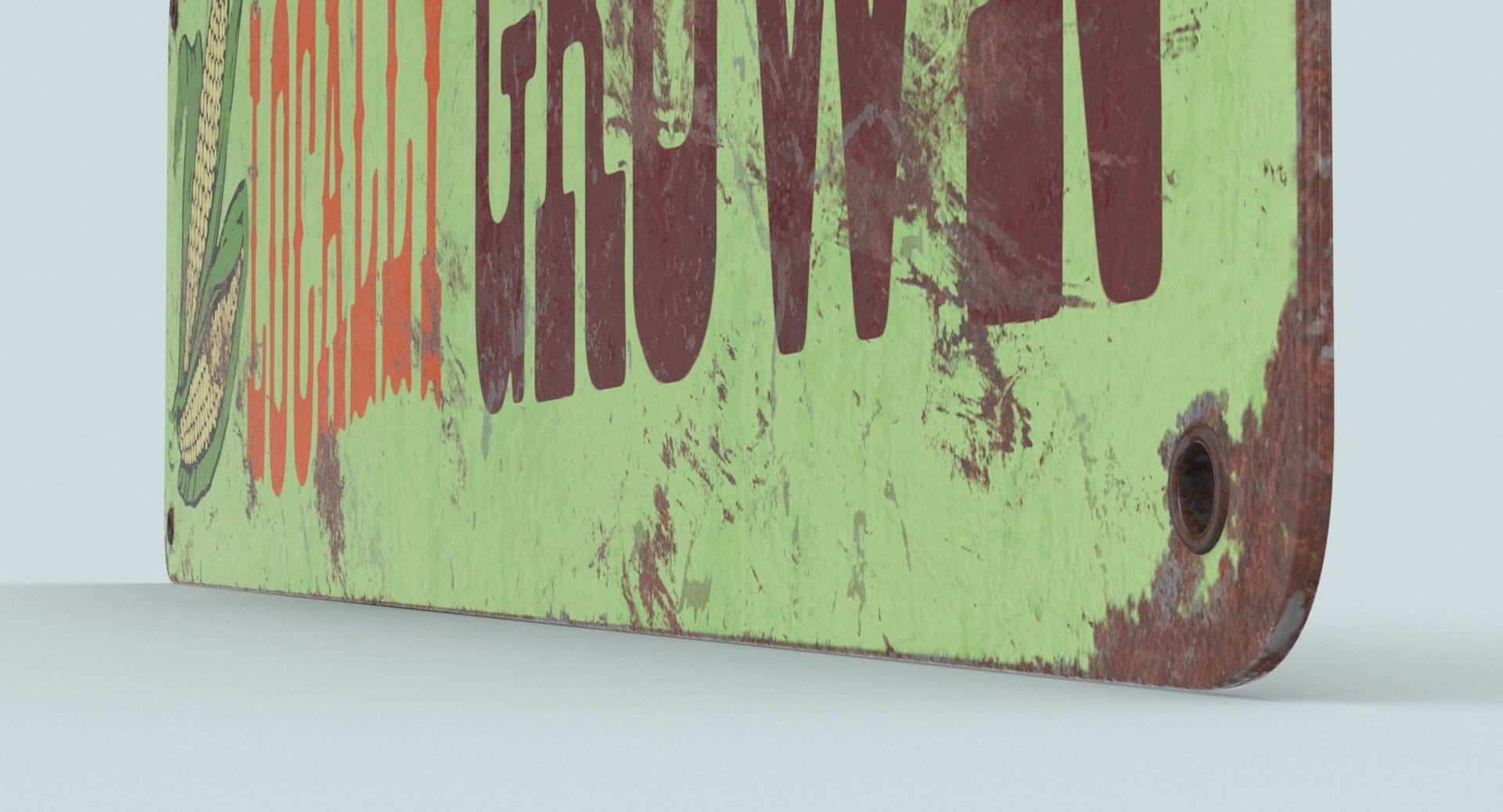 Rustic-farm-sign-03 3D Model - TurboSquid 1330872