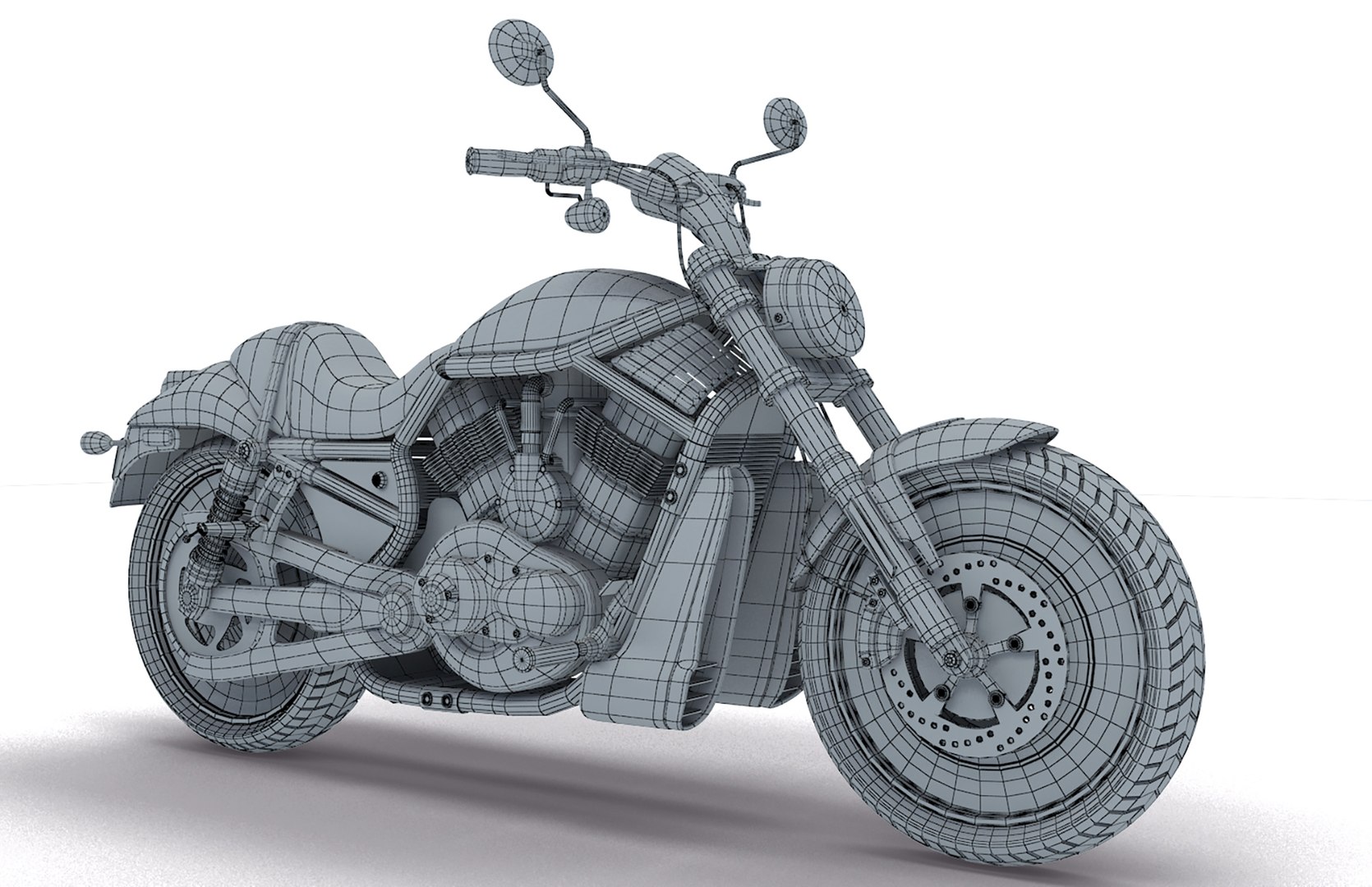 3d Model Harley Davidson - 04