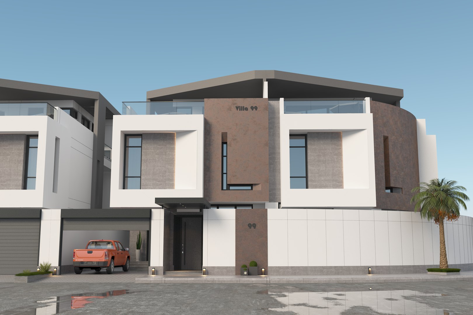 3D Residential Villas Complex 3dmax design project - TurboSquid 2057016