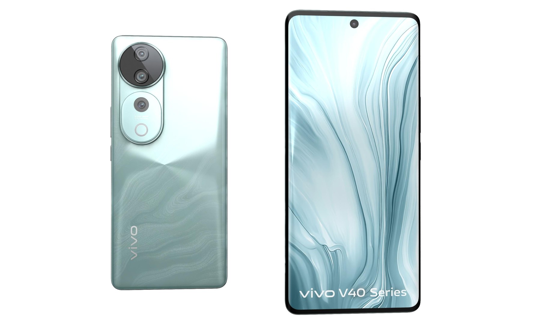 3D Vivo V40 Pro Meteor Blue Model - TurboSquid 2271042