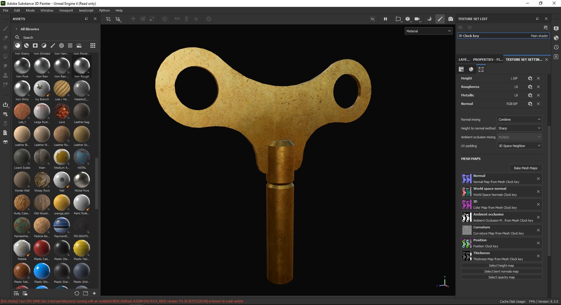 3D Clock key model - TurboSquid 2127256