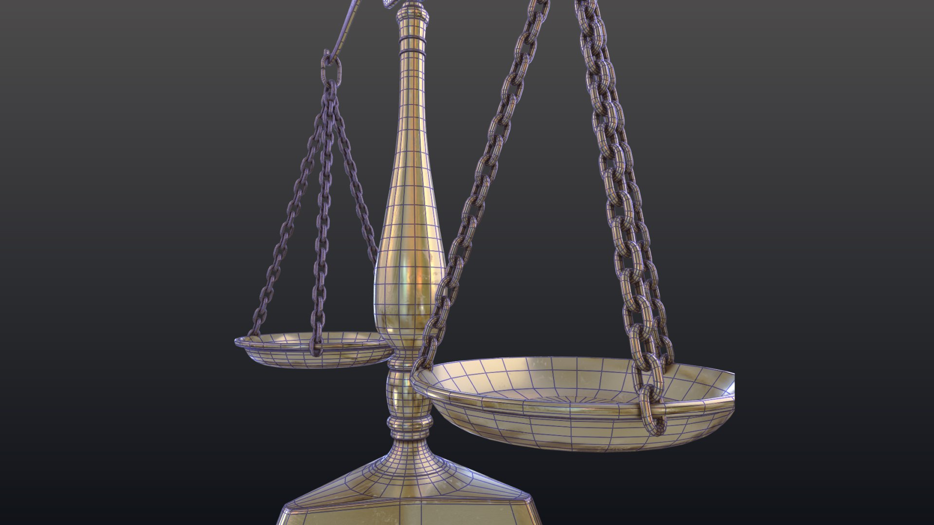 Balance Scale 3D Model - TurboSquid 1741322