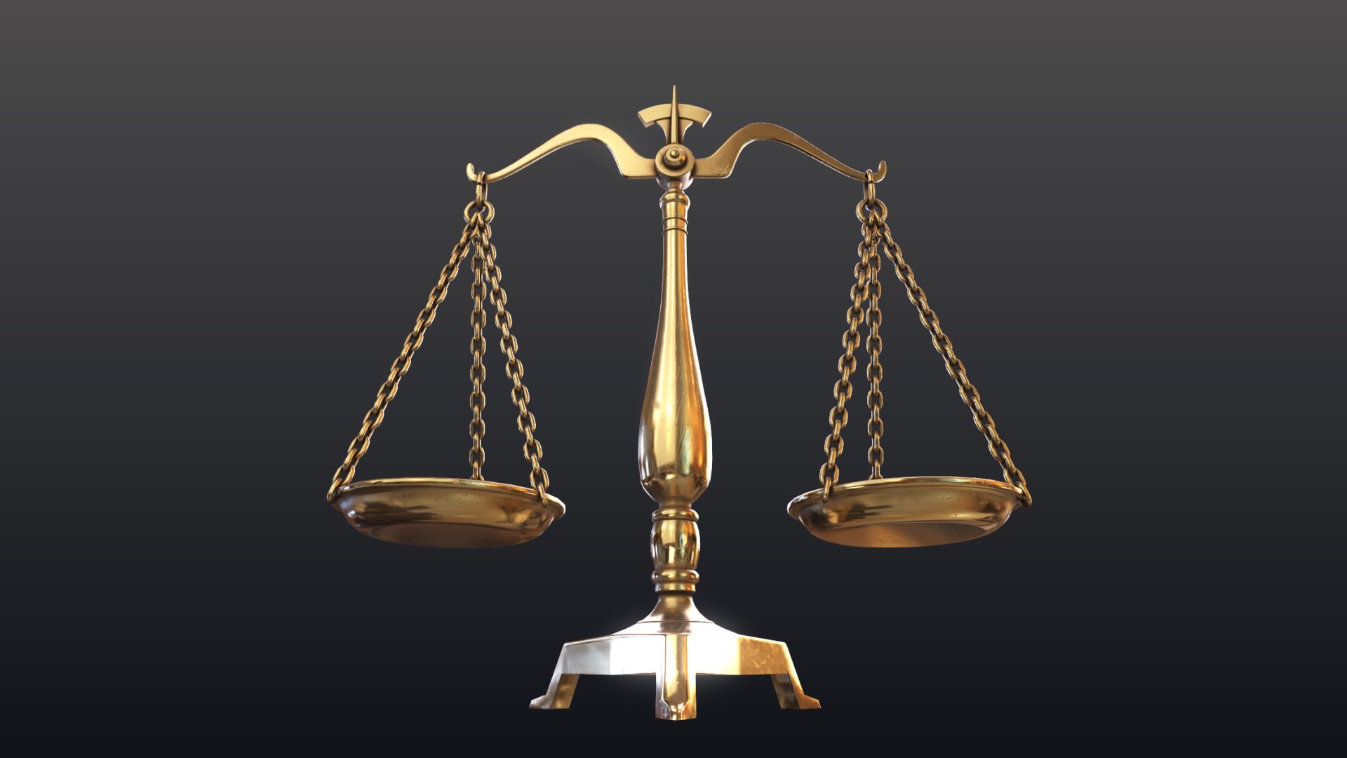 Balance Scale 3D Model - TurboSquid 1741322